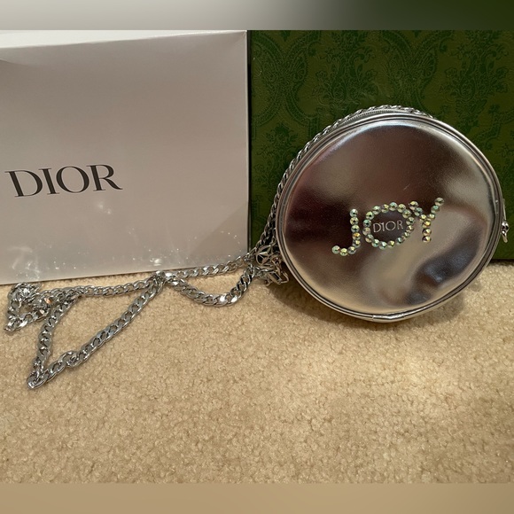 Dior | Bags | Christian Dior Round Pouch | Poshmark